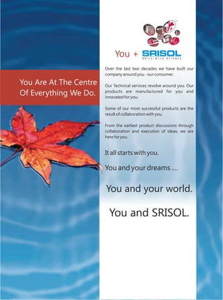 Shubh Gautam - Planners SRISOL GROUP | PDF