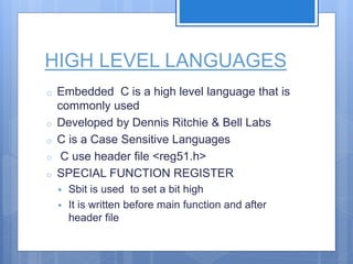8051 microcontroller | PPT