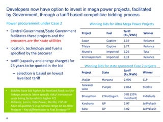 Tariff-based Competitive Bidding in the Power Sector | PDF