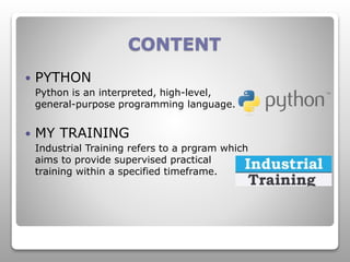 industrial training.pptx