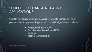 Shuffle exchange networks | PPTX