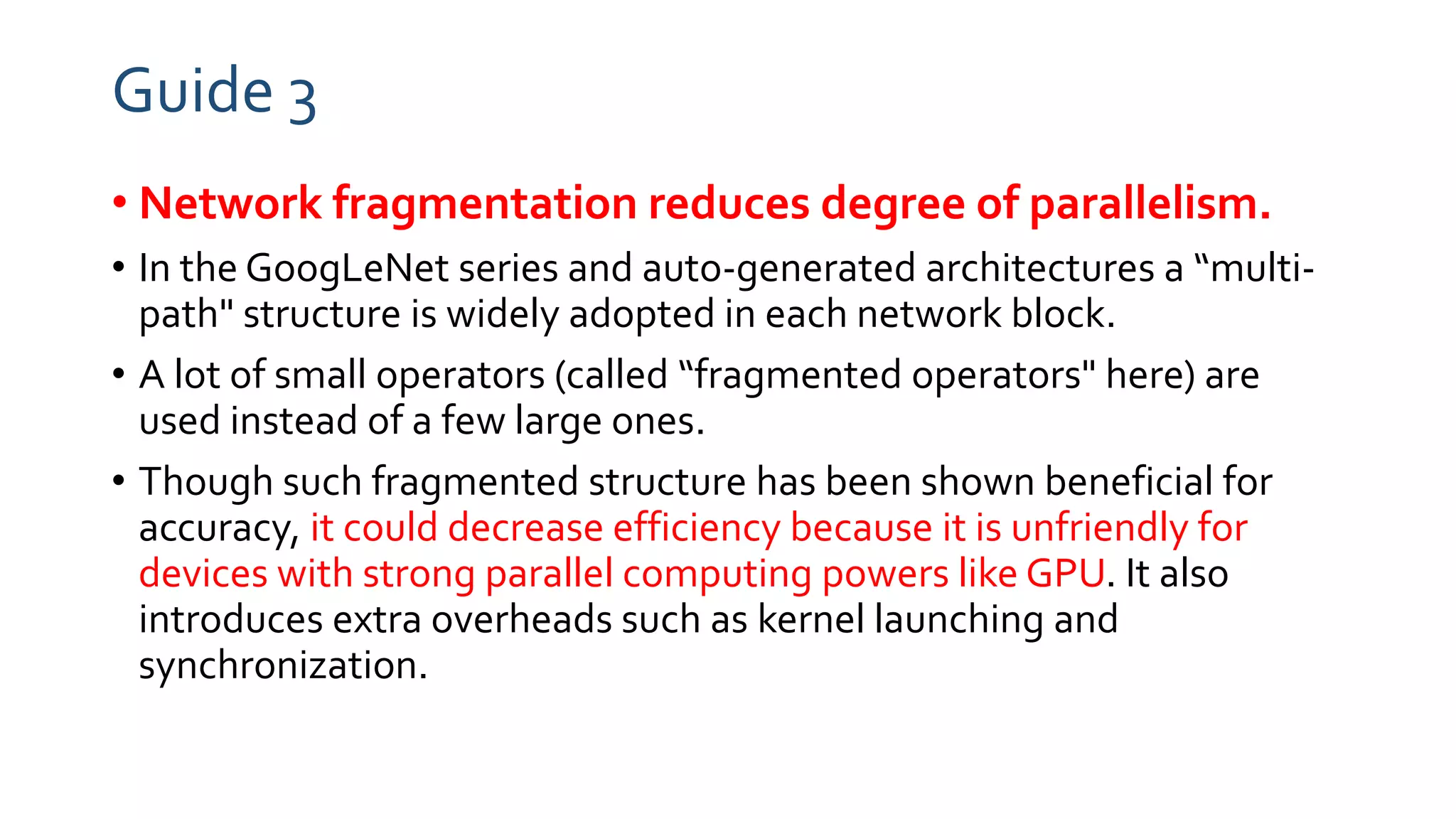 PR-120: ShuffleNet V2: Practical Guidelines for Efficient CNN Architecture Design | PDF
