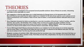 Shugborough inscription | PPTX