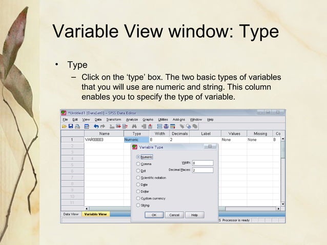 SPSS an intro... | PPT