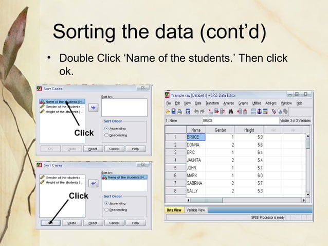 SPSS an intro... | PPT