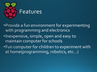 Raspberry pi 3 | PPT