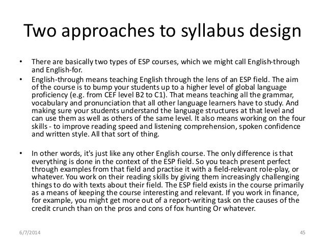 Syllabus Design Quotes