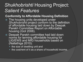 Affordable Housing Through PPP Model Case | PPTX