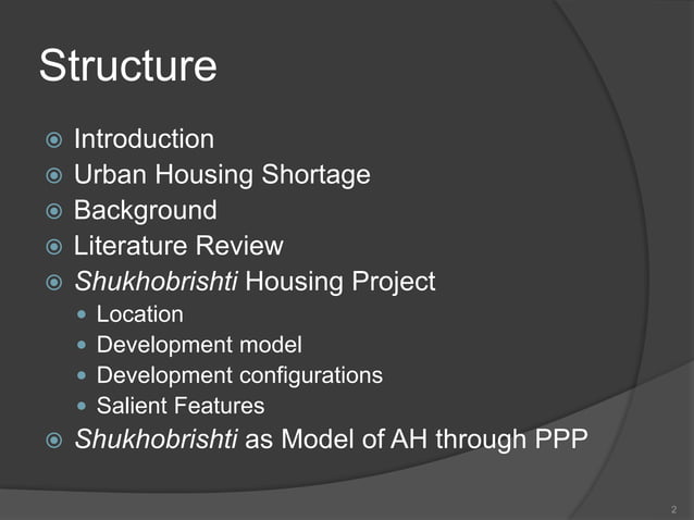 Affordable Housing Through PPP Model Case | PPTX | Housing Market | Economy