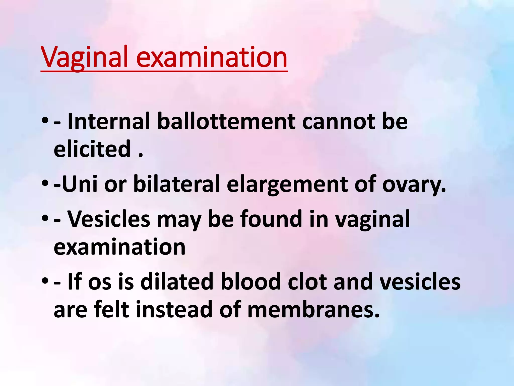 Vesicular mole /Hydatidiform mole.pptx