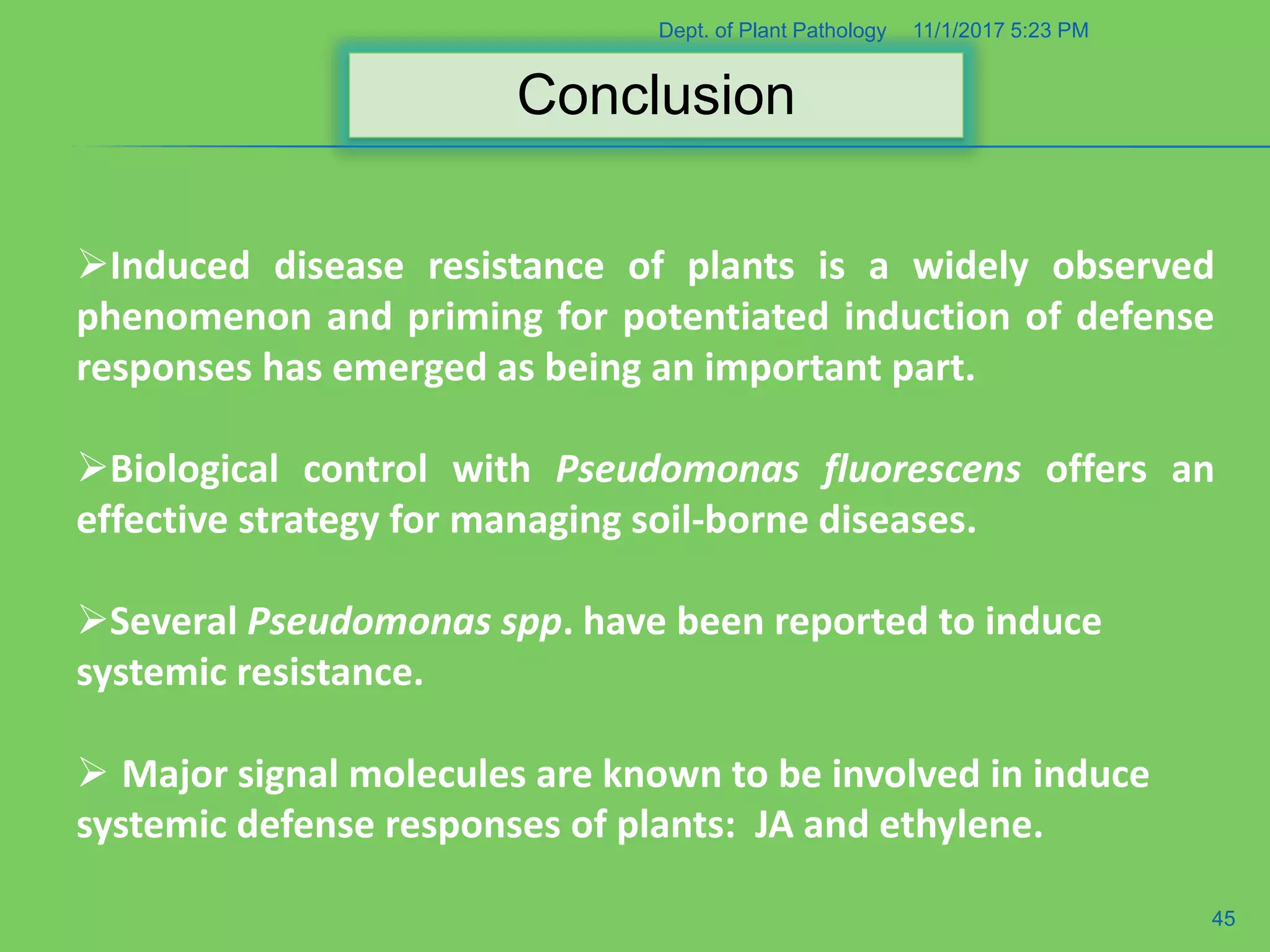 induce systemic resistance | PPTX