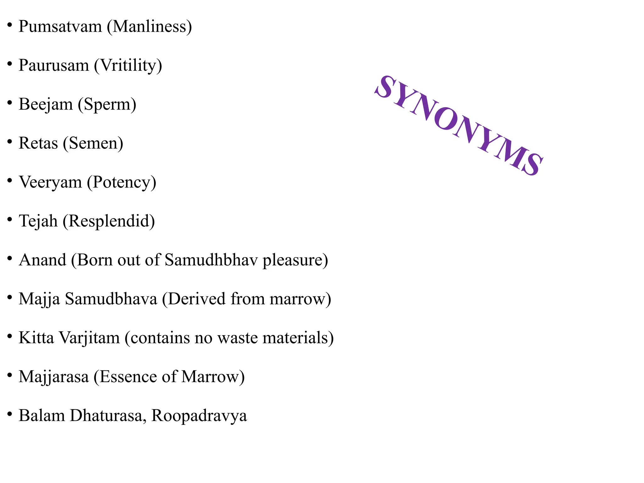 Ayurvedic view and explanation of Shukra dhatu.pptx