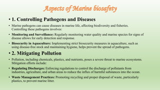 concept of biosafety marine environment | PPT