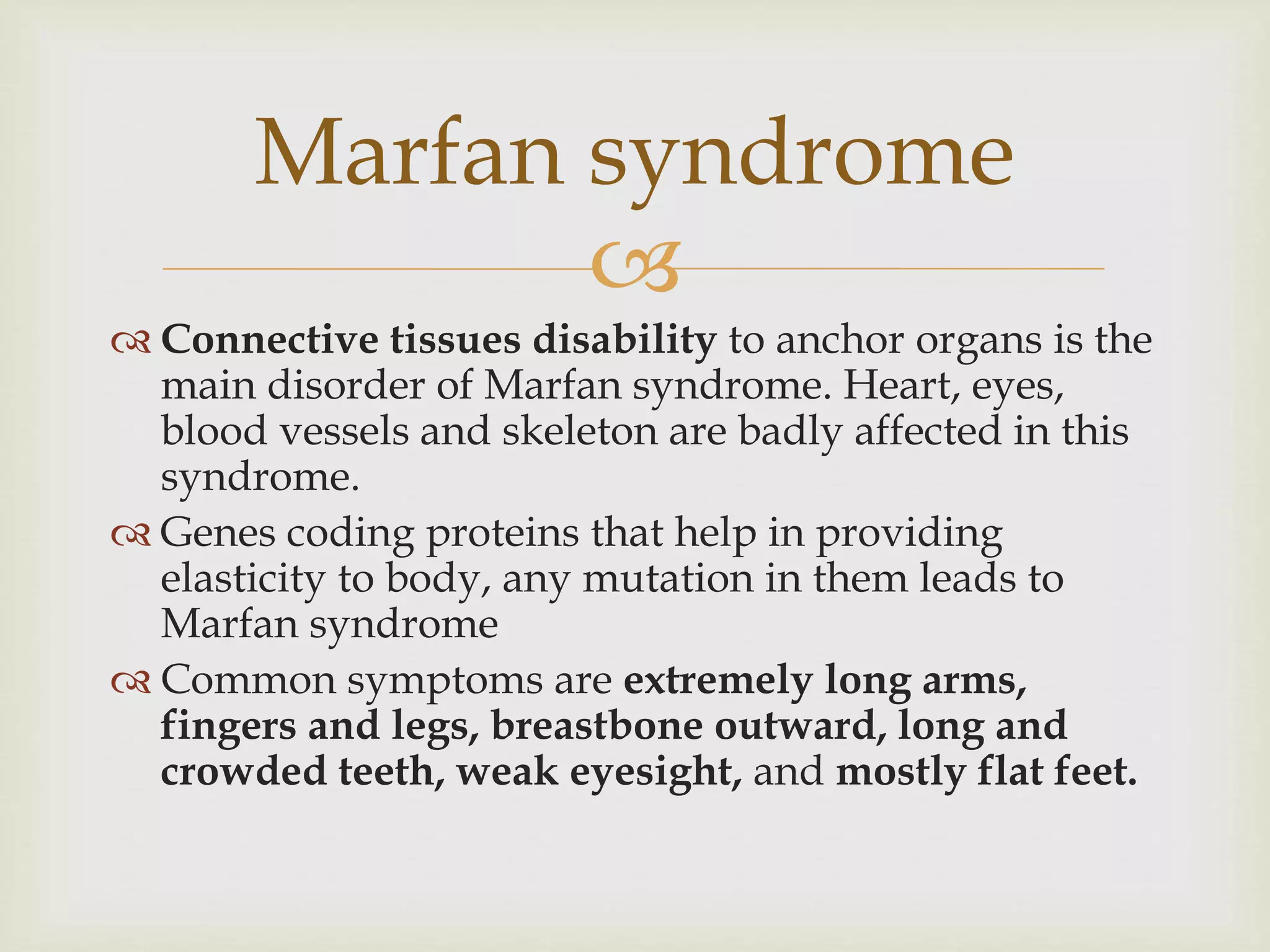 Single Gene Disorder/ Mendalian Disorder - Shumaila Riaz | PPTX