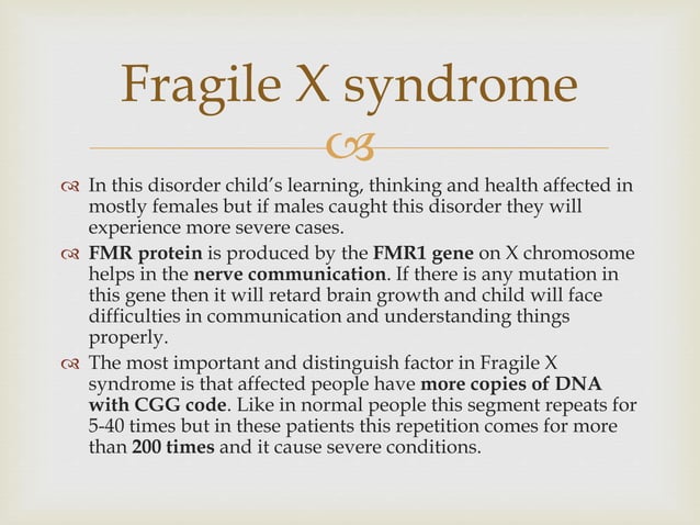 Single Gene Disorder/ Mendalian Disorder - Shumaila Riaz | PPTX