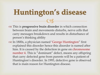 Single Gene Disorder/ Mendalian Disorder - Shumaila Riaz | PPTX
