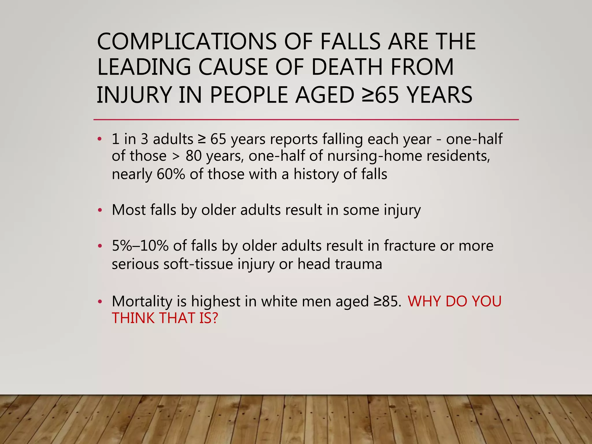 2016: Falls in Older Adults Risk Assessment and Interventions-Shumaker ...