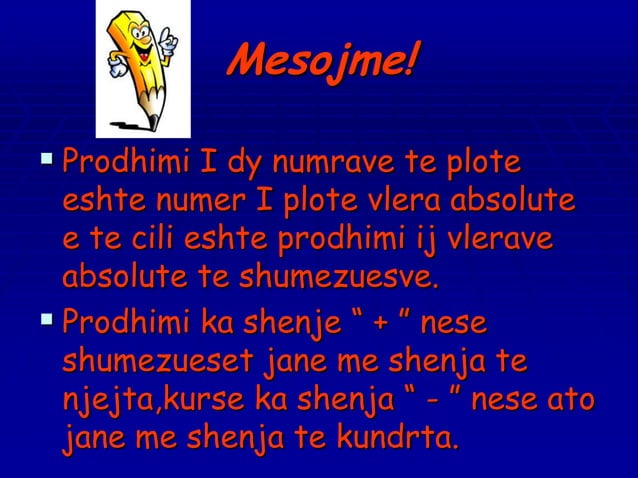 Shumzimi dhe pjestimi i numrave racionl! | PPT