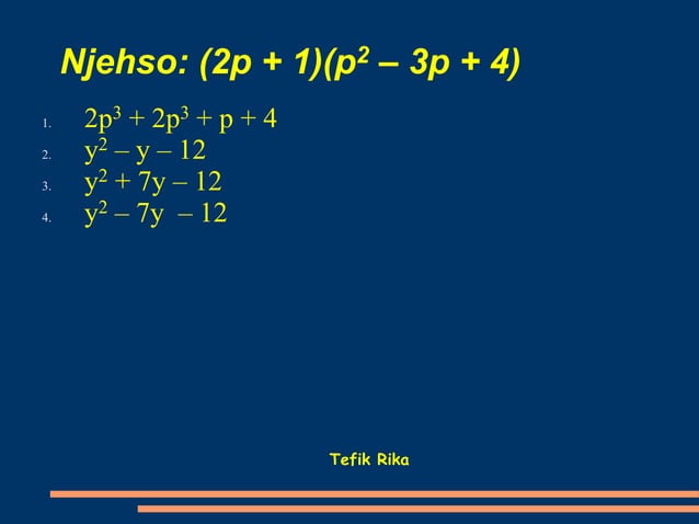 Shumzimii Polinomeve 1 Ppt