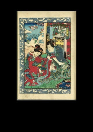 shunga art ukiyoe woodblock print antique album | PDF