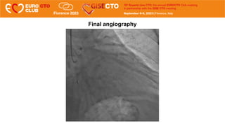 Sunsuke Matsuno: Intracoronary imaging guidance in CTO practice | PDF ...