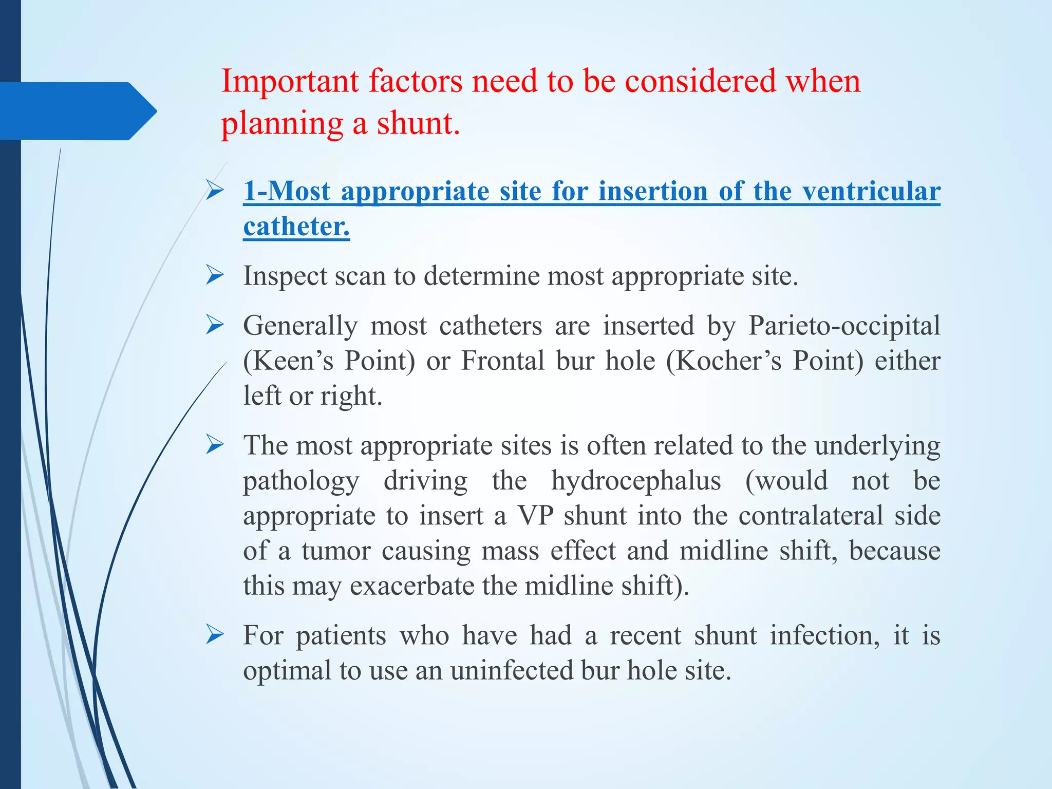 Shunt Surgery | PPTX