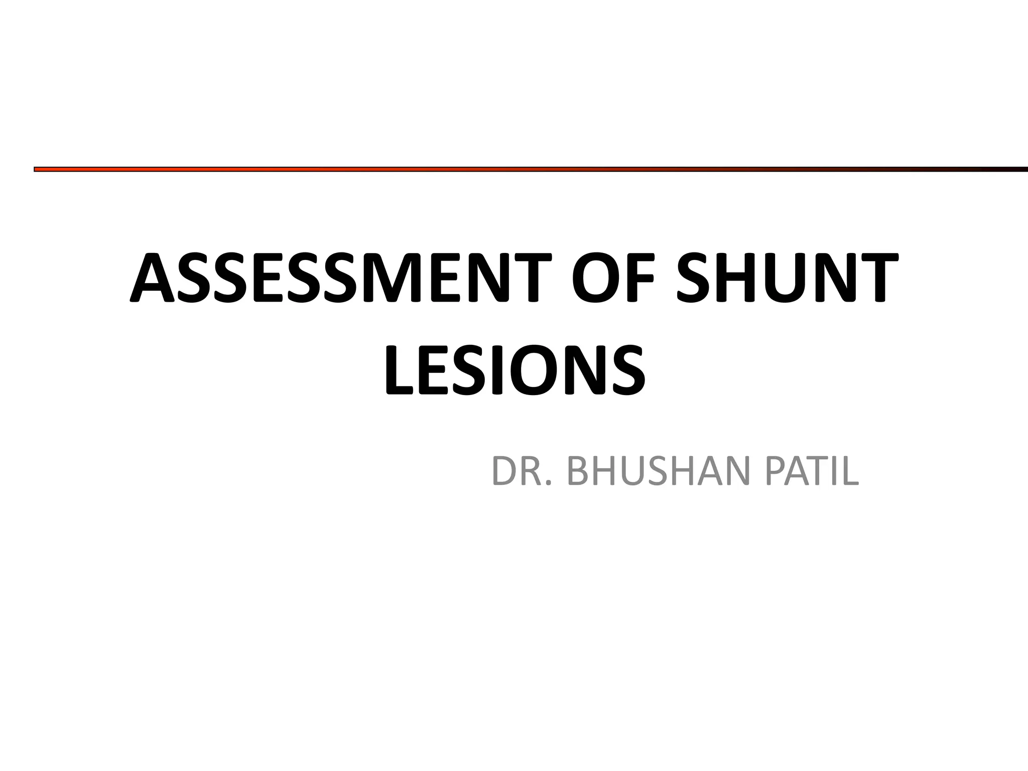 shunt calculation final in structural heart disease | PPT