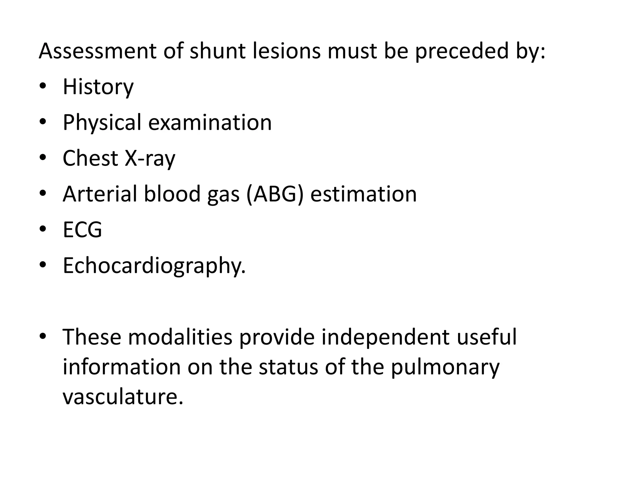 shunt calculation final in structural heart disease | PPT