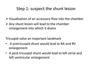 shunt calculation final in structural heart disease | PPT