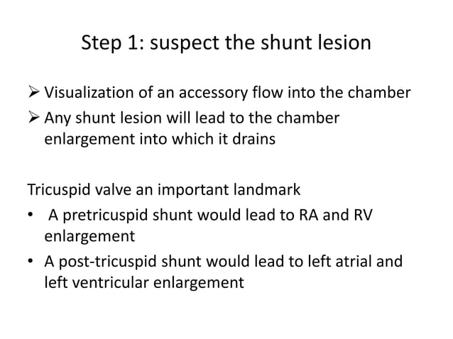 shunt calculation final in structural heart disease | PPT