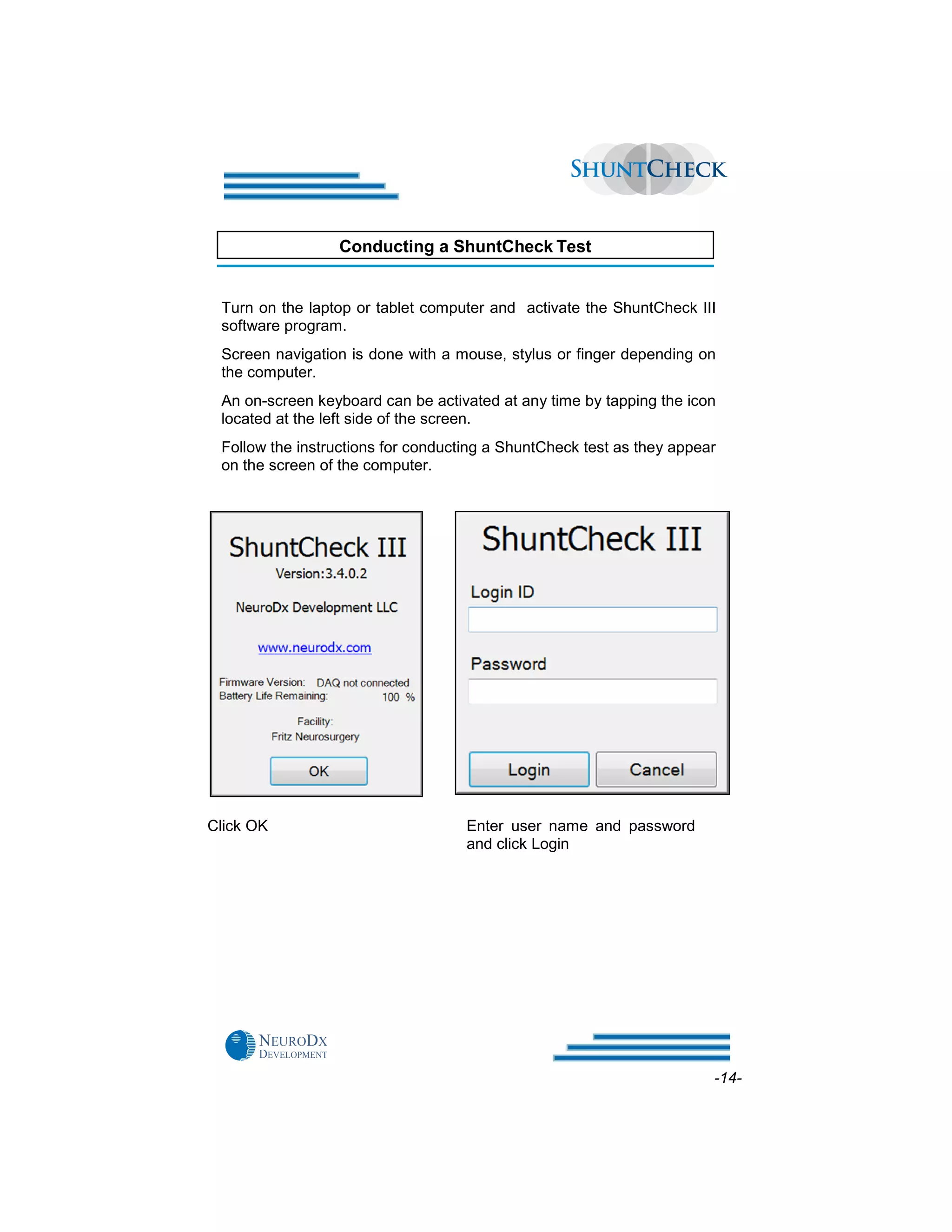 ShuntCheck Operating Manual | PDF