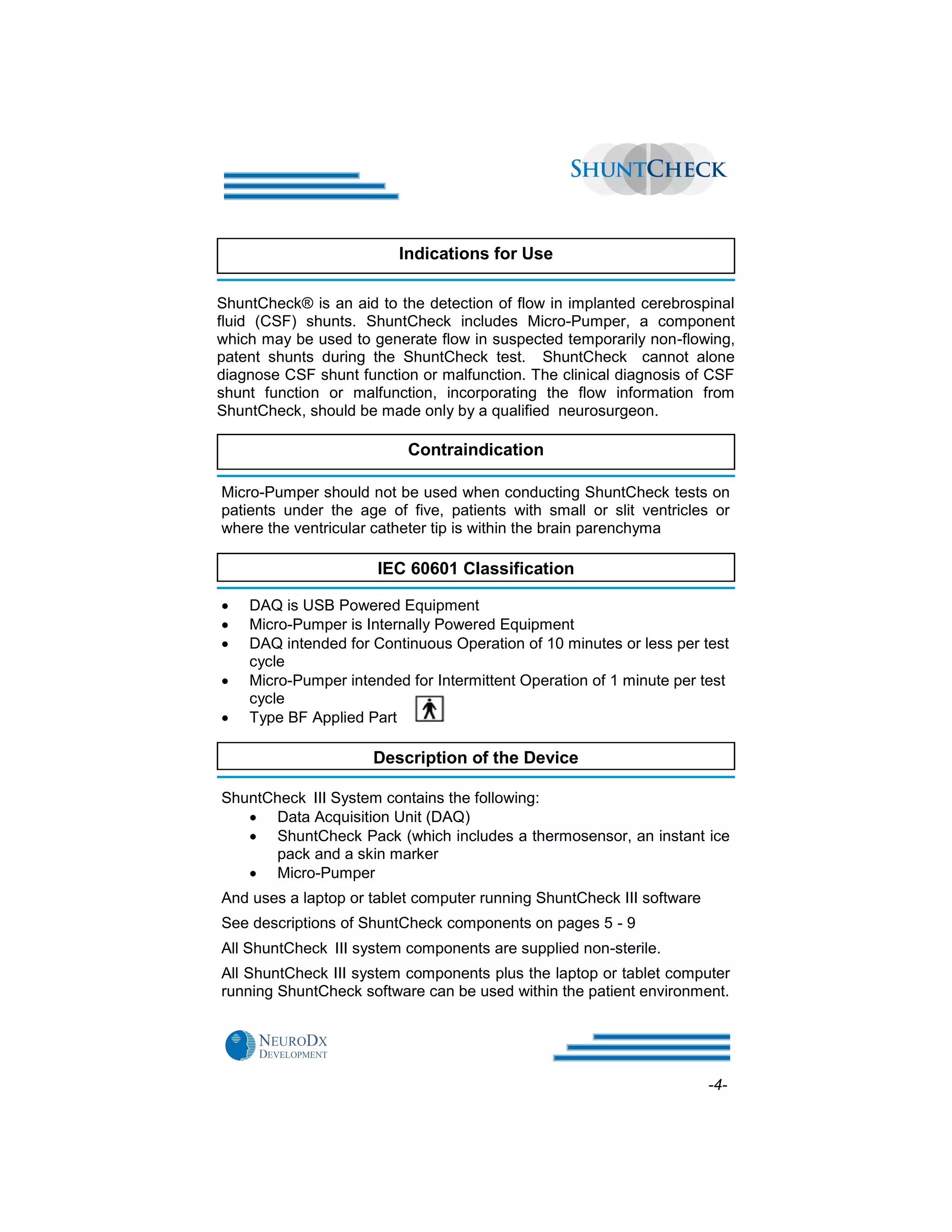 ShuntCheck Operating Manual | PDF