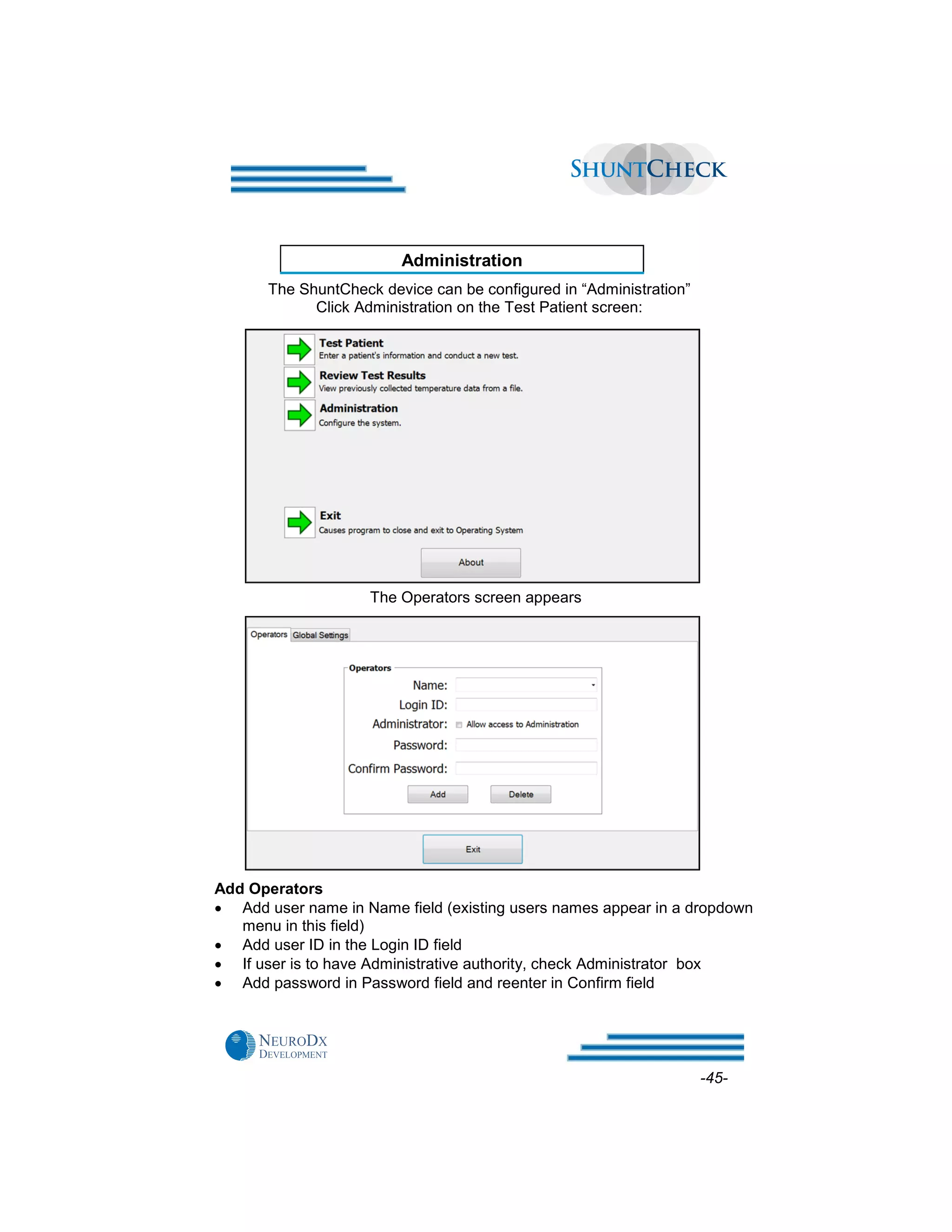 ShuntCheck Operating Manual | PDF
