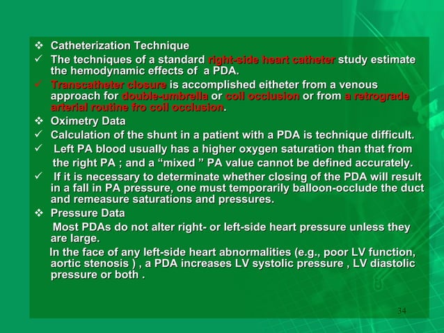 Shunt Detection And Quantification Ppt