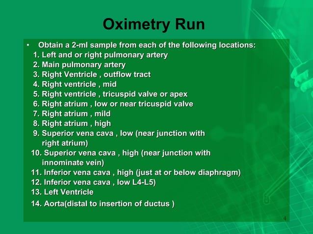 Shunt Detection And Quantification Ppt
