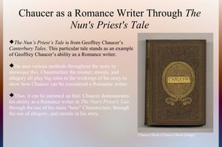 Stephanie Hunter's Nun's Priest's Tale Authentic Assessment | PPT