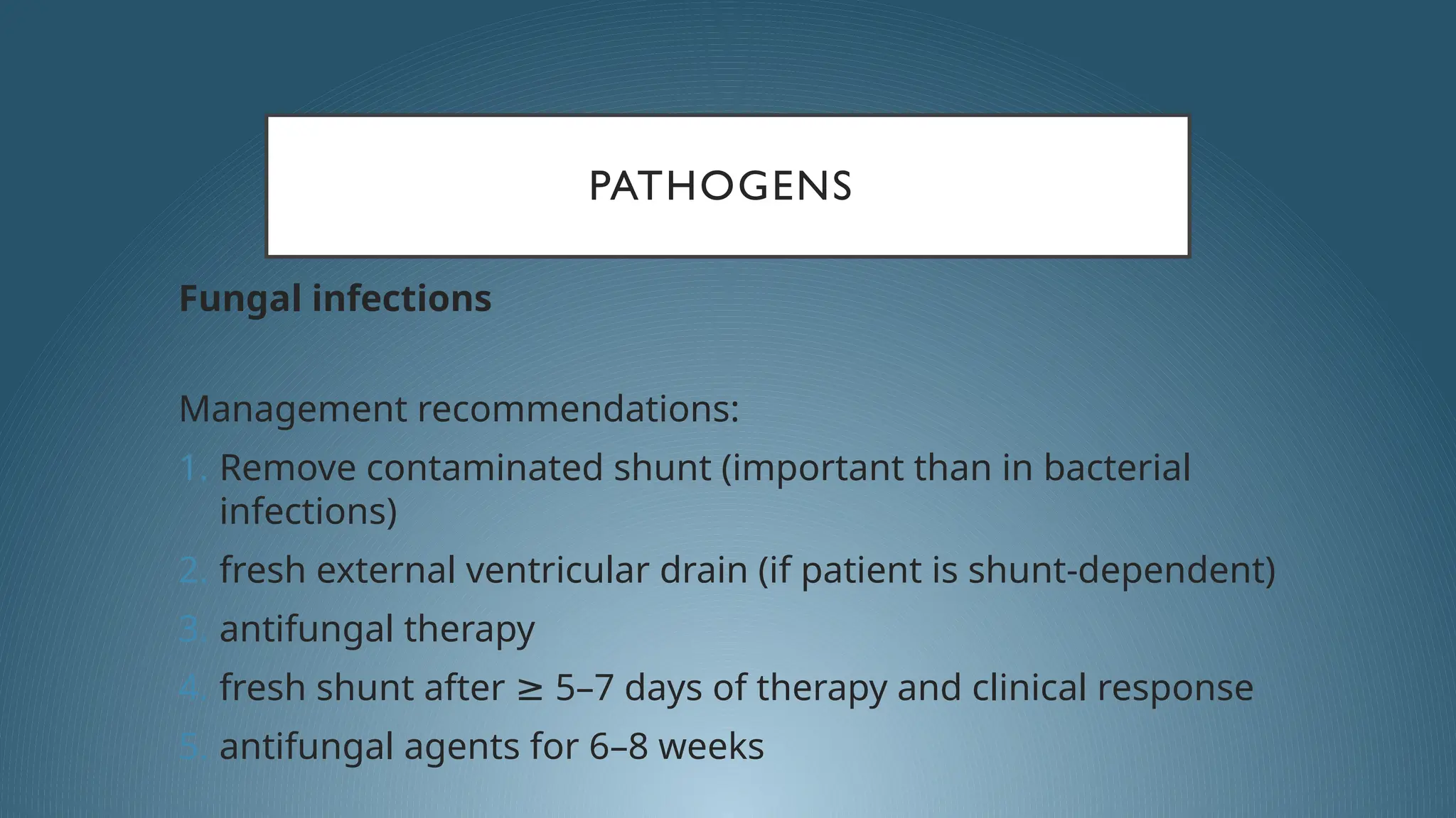 Shunt Infections in Hydrocephalus Patients | PPT