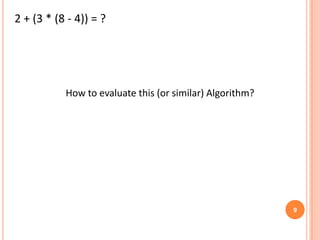Shunting yard algo | PPT