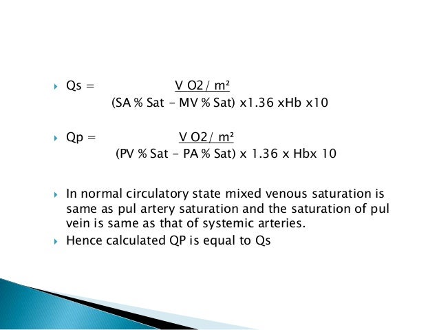 Shunt quantification