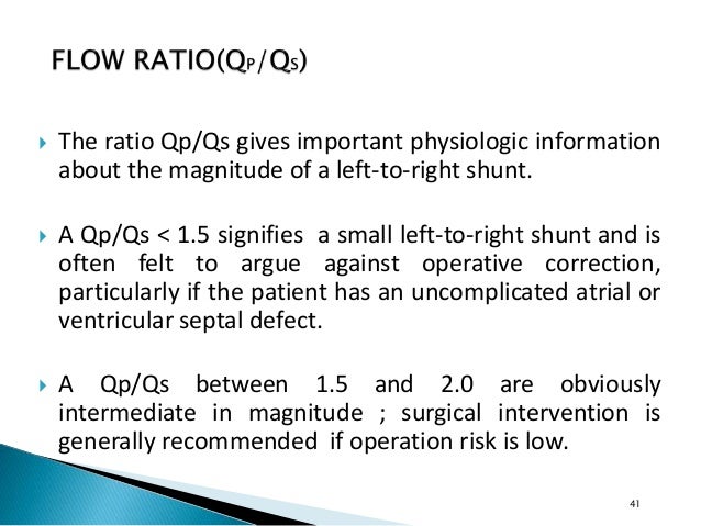 Shunt quantification