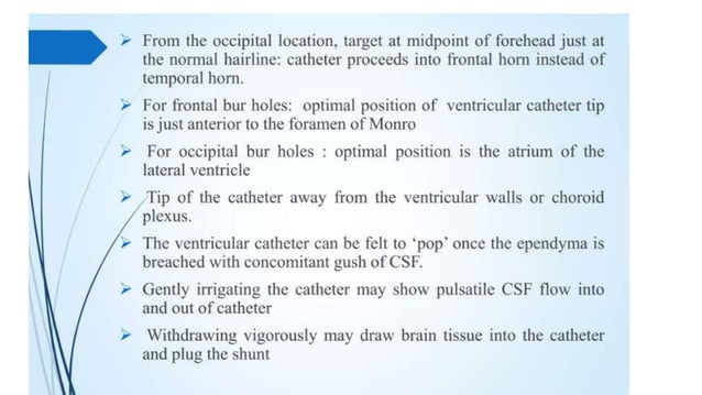 CSF diversion procedure VP shunt surgery.pptx