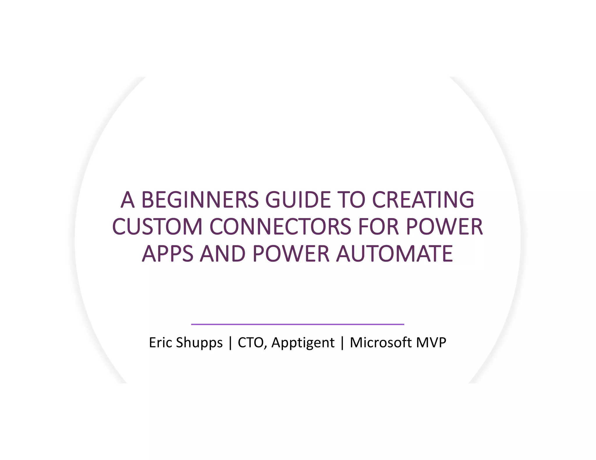 A Beginners Guide to Custom Connectors for Power Apps and Power ...