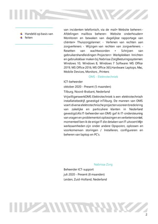 Shurdonnay dossett cv | DOCX | IT and Internet Support | Internet