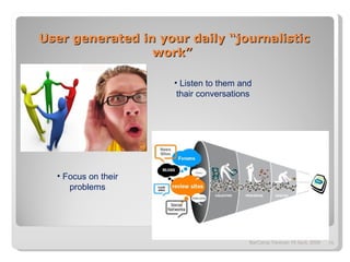 User Generated VS Journalism | PPT