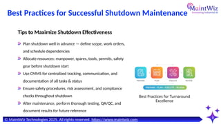 Shutdown Maintenance Explained — Full Plant Turnaround & Best Practices ...