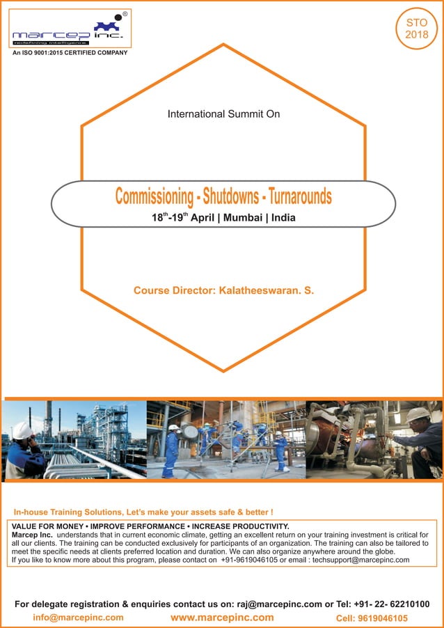 Commissioning, Shutdowns and turnarounds | PDF | Business Utilities ...