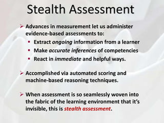 What is Stealth Assessment? | PPT