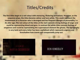 Shutter Island Analysis | PPTX