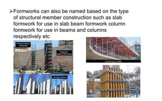 Shuttering (Formwork) | PPTX