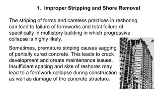 Shuttering (Formwork) | PPTX